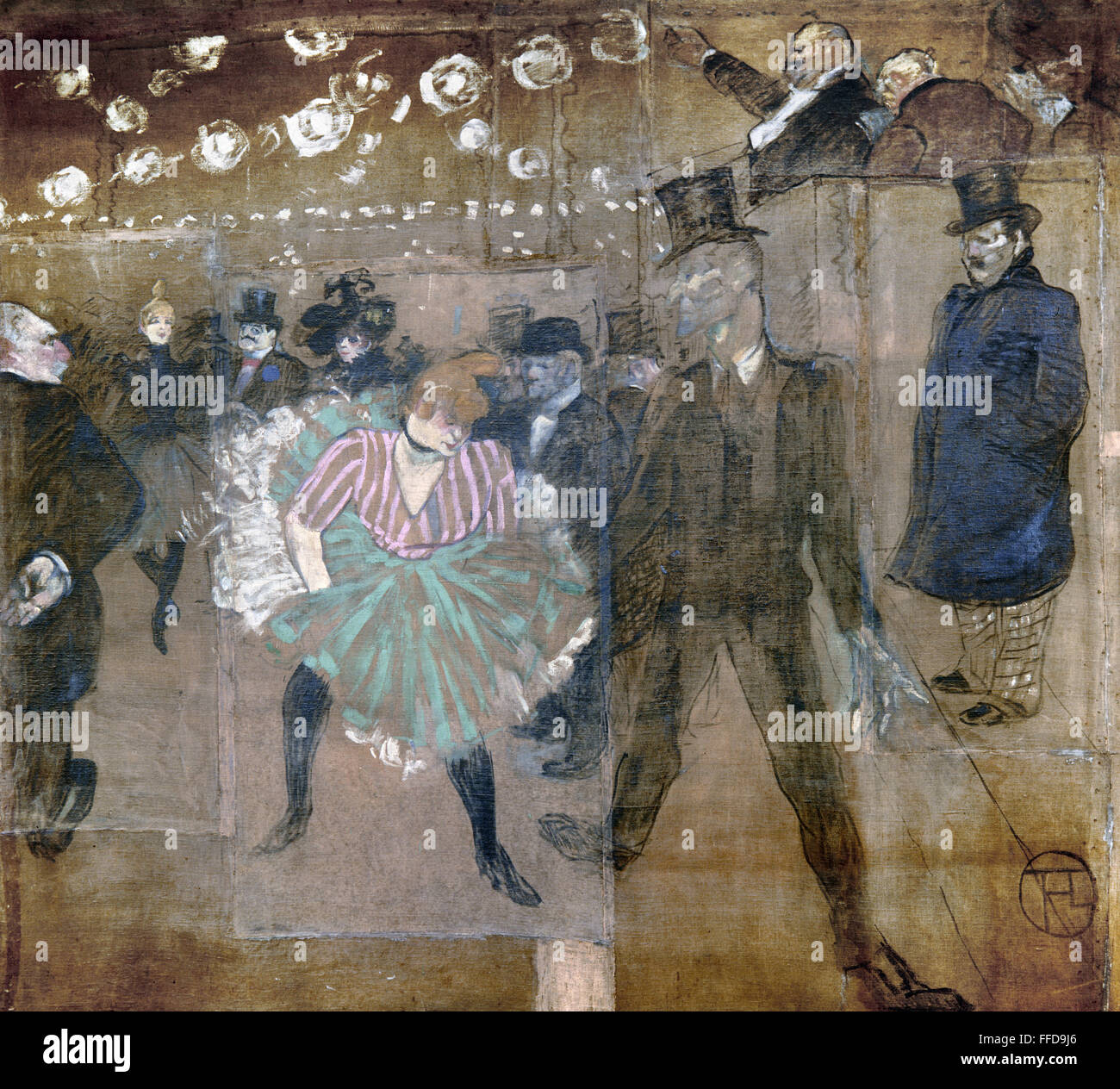 LOUISE WEBER (1866-1929). /nFrench can-can dancer, known as La Goulue ...