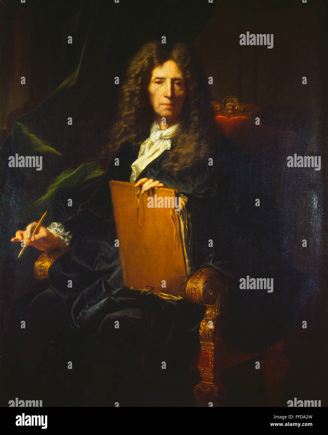 PIERRE MIGNARD (1612-1695). /nFrench painter. Oil on canvas, c1690, by ...