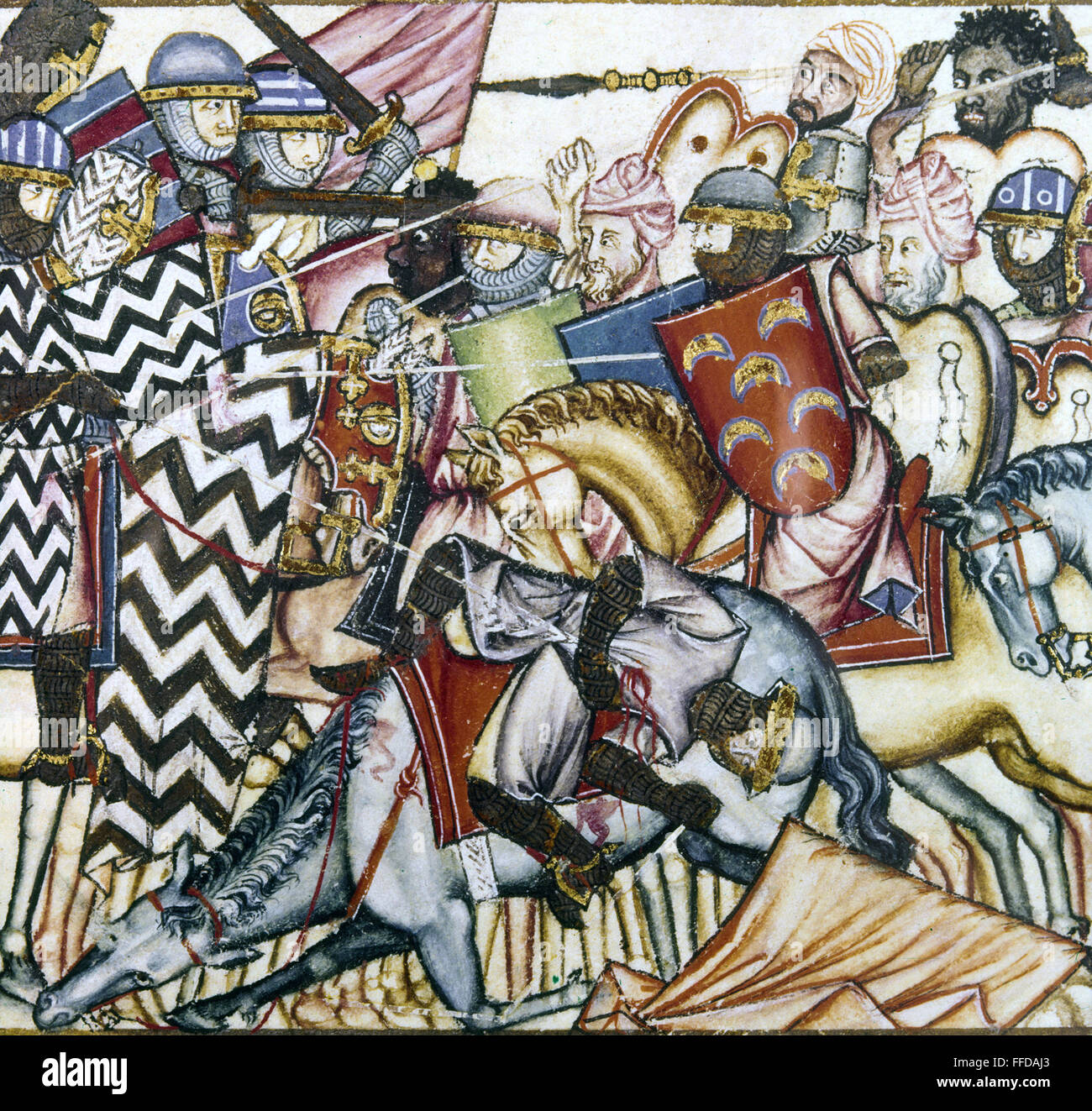 Medieval muslim cavalry hi-res stock photography and images - Alamy