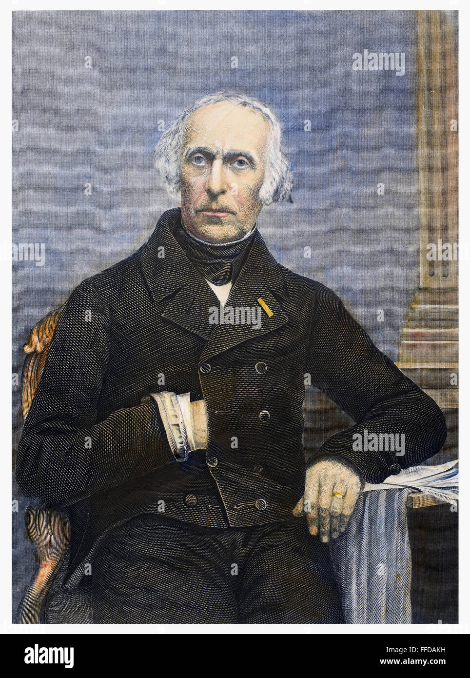 FRANCOIS GUIZOT (1787-1874). /nFranτois Pierre Guillaume Guizot. French ...