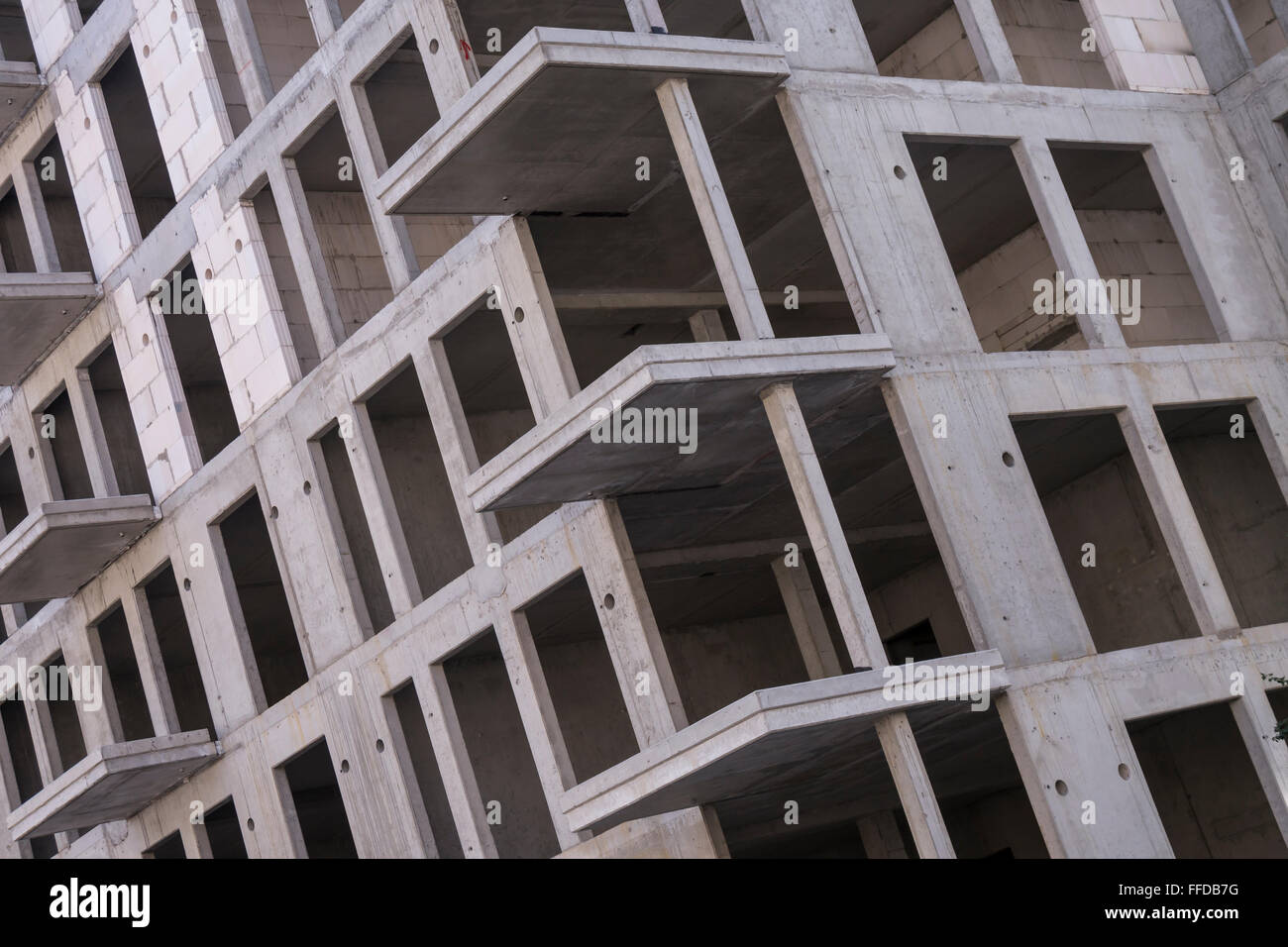 framework of a new building Stock Photo - Alamy