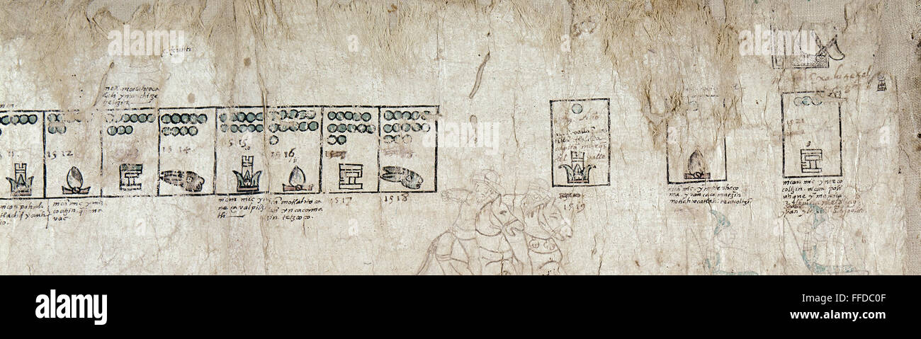 MEXICO: SPANISH EXPLORERS. /nSpanish explorers, as depicted in a 16th ...