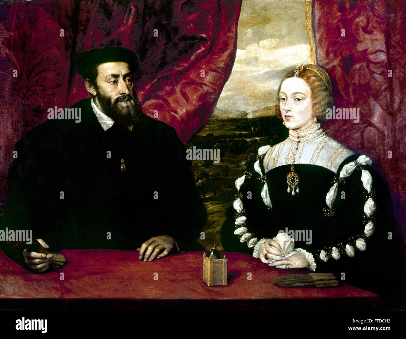 CHARLES V (1500-1558)./nHoly Roman Emperor (1519-1556) and King of ...