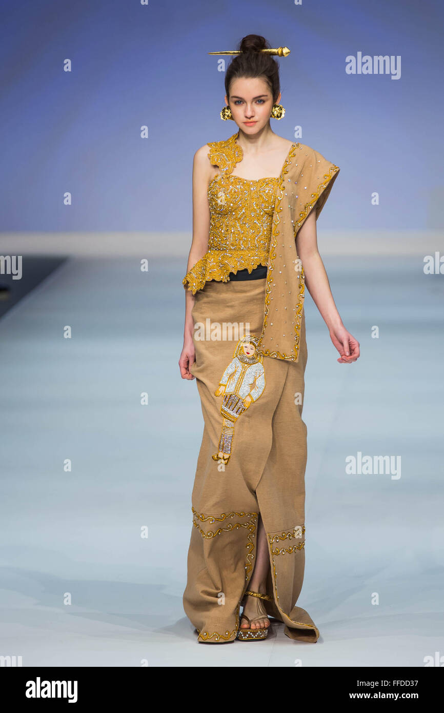 Hong Kong, Hong Kong SAR, China. 18th Jan, 2016. Myanmar designer May ...