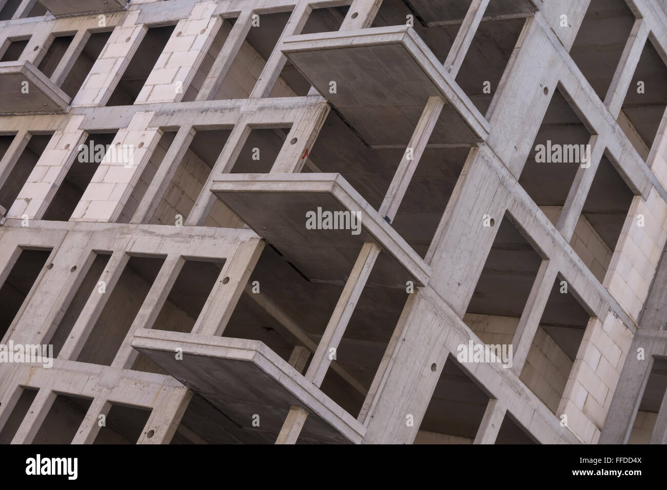 framework of a new building Stock Photo - Alamy
