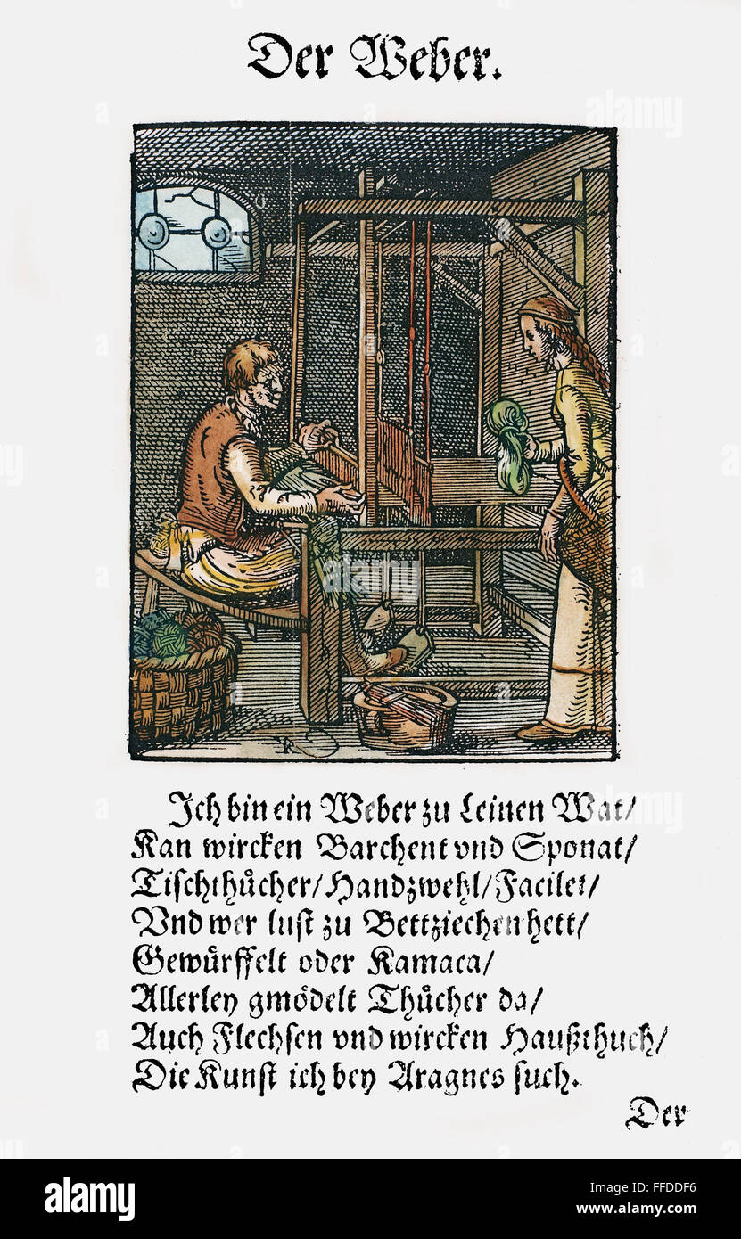 Weaver man loom hi-res stock photography and images - Alamy