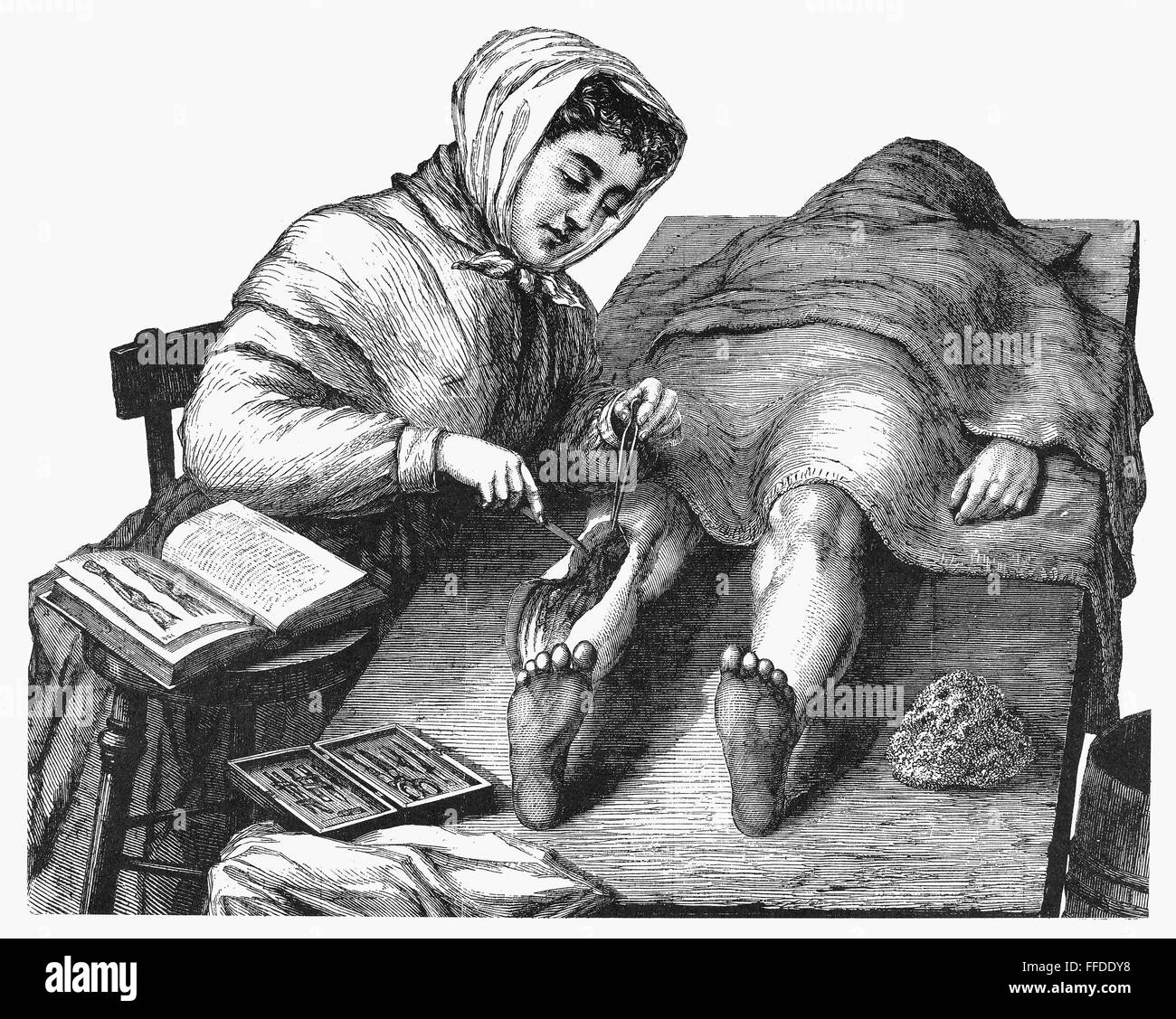 Dissecting dissection Black and White Stock Photos & Images - Alamy