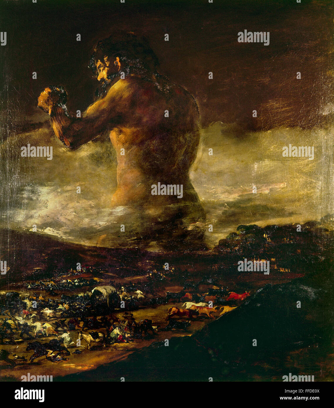 COLOSSUS, 1808. /nThe Colossus, or the Panic. Originally thought to ...