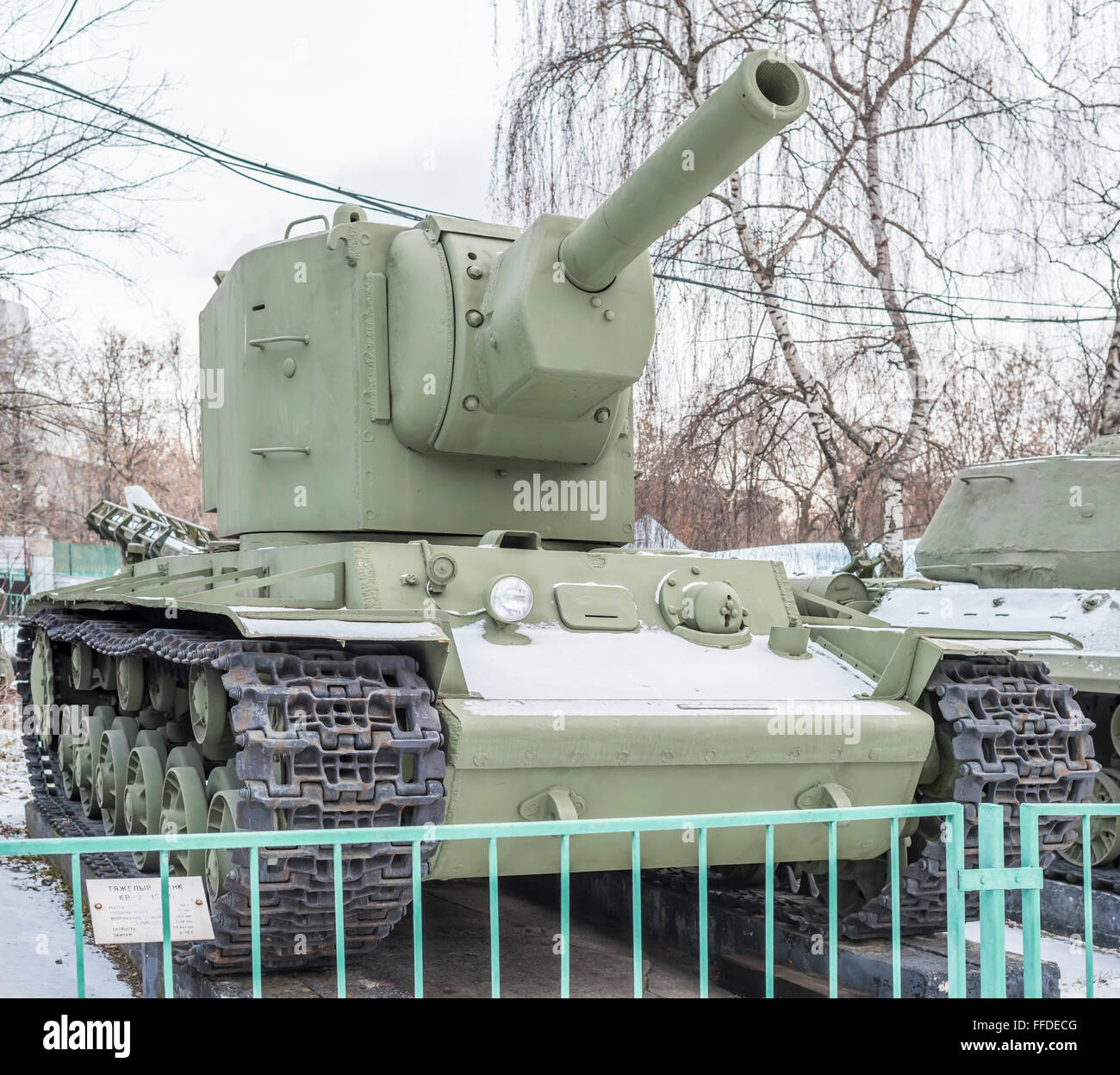 Heavy tank kv 2 hi-res stock photography and images - Alamy