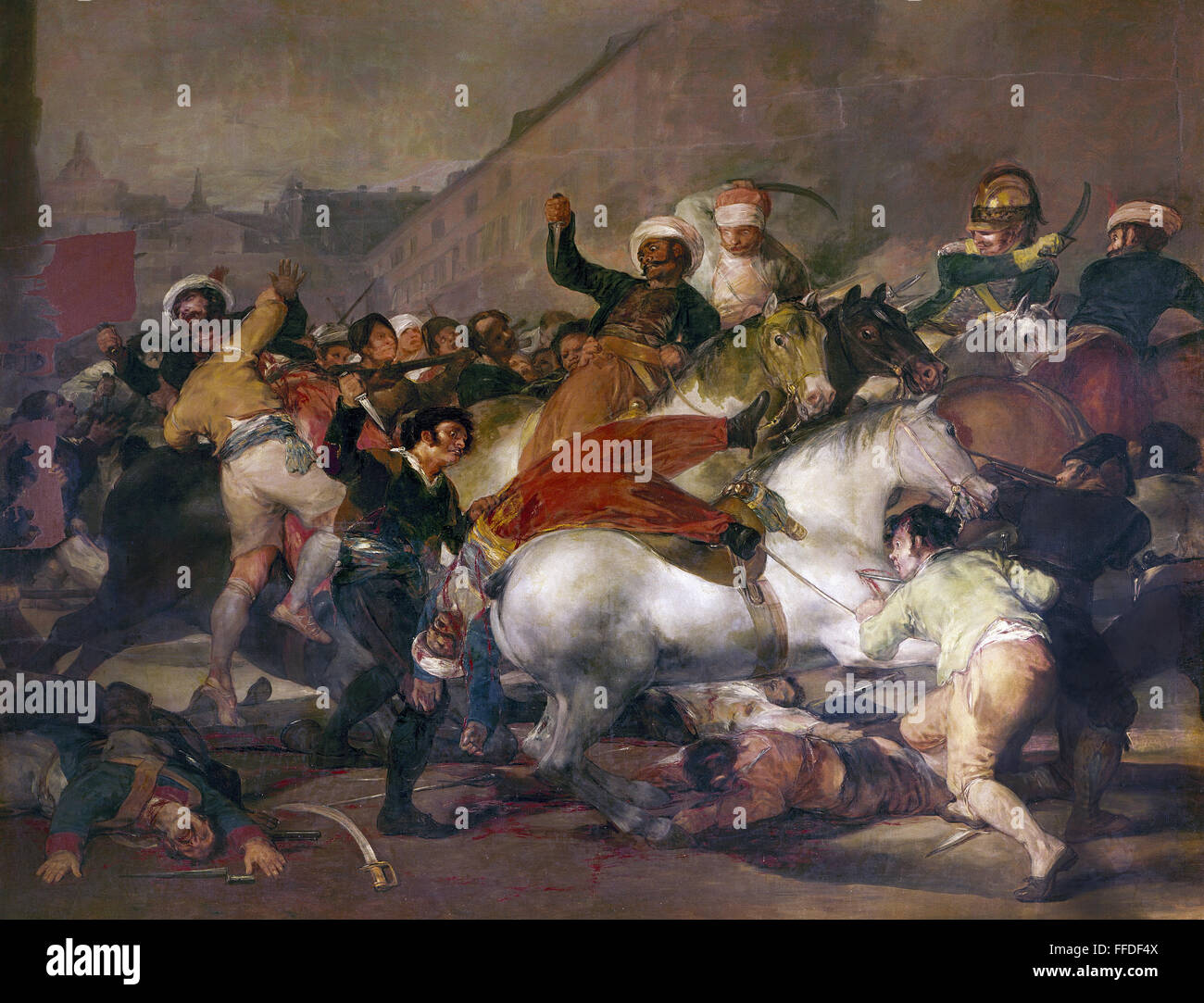 GOYA: SECOND OF MAY 1808. /nThe Second of May 1808 (The Charge of the ...