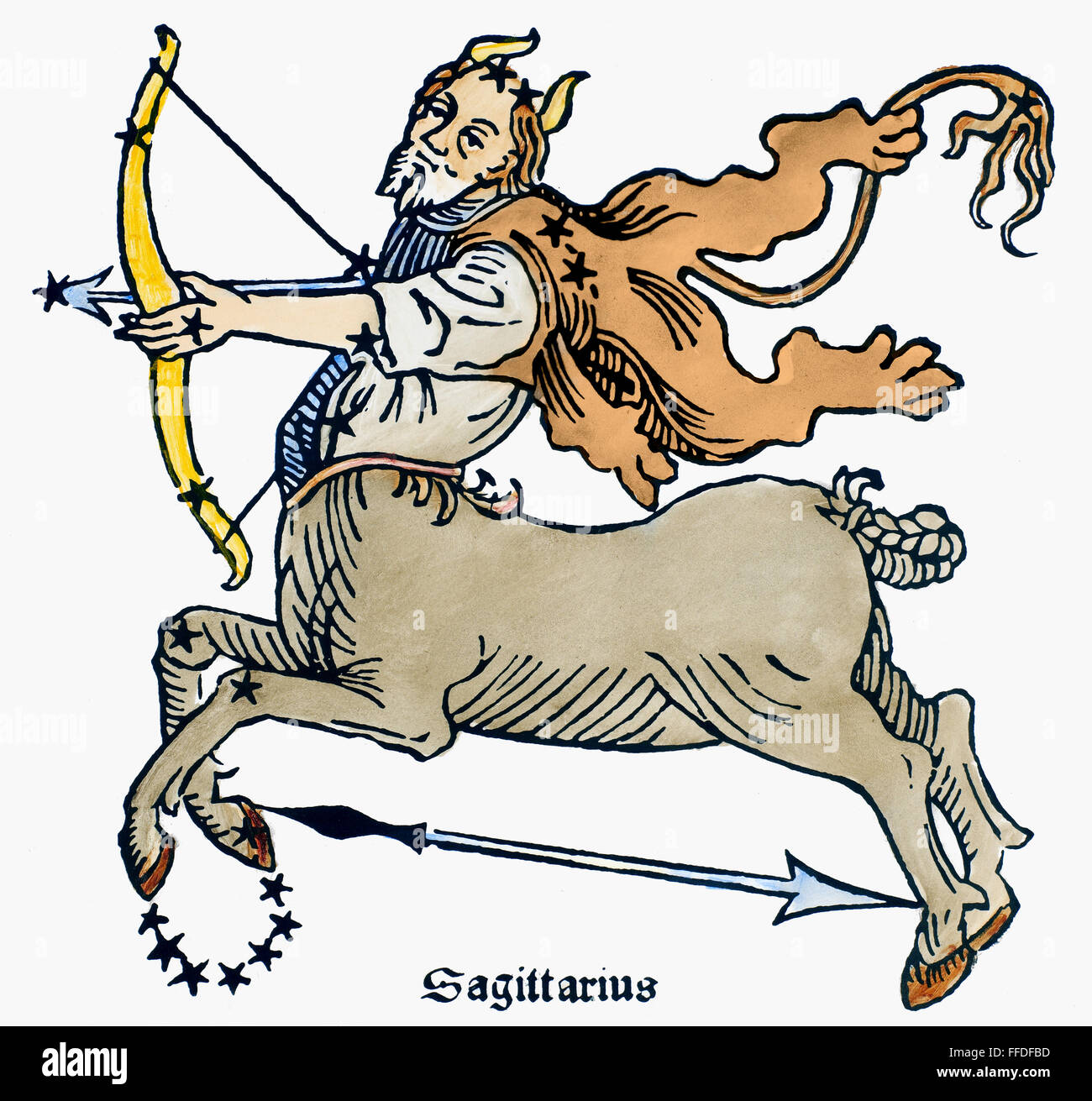 Archer constellation hi-res stock photography and images - Alamy