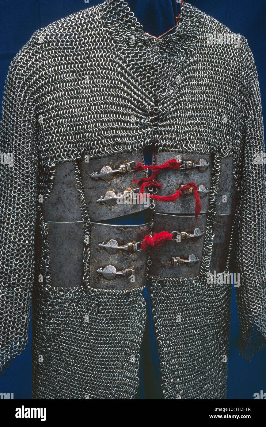 INDIAN CHAIN MAIL. /nIndian chain mail jacket Stock Photo - Alamy