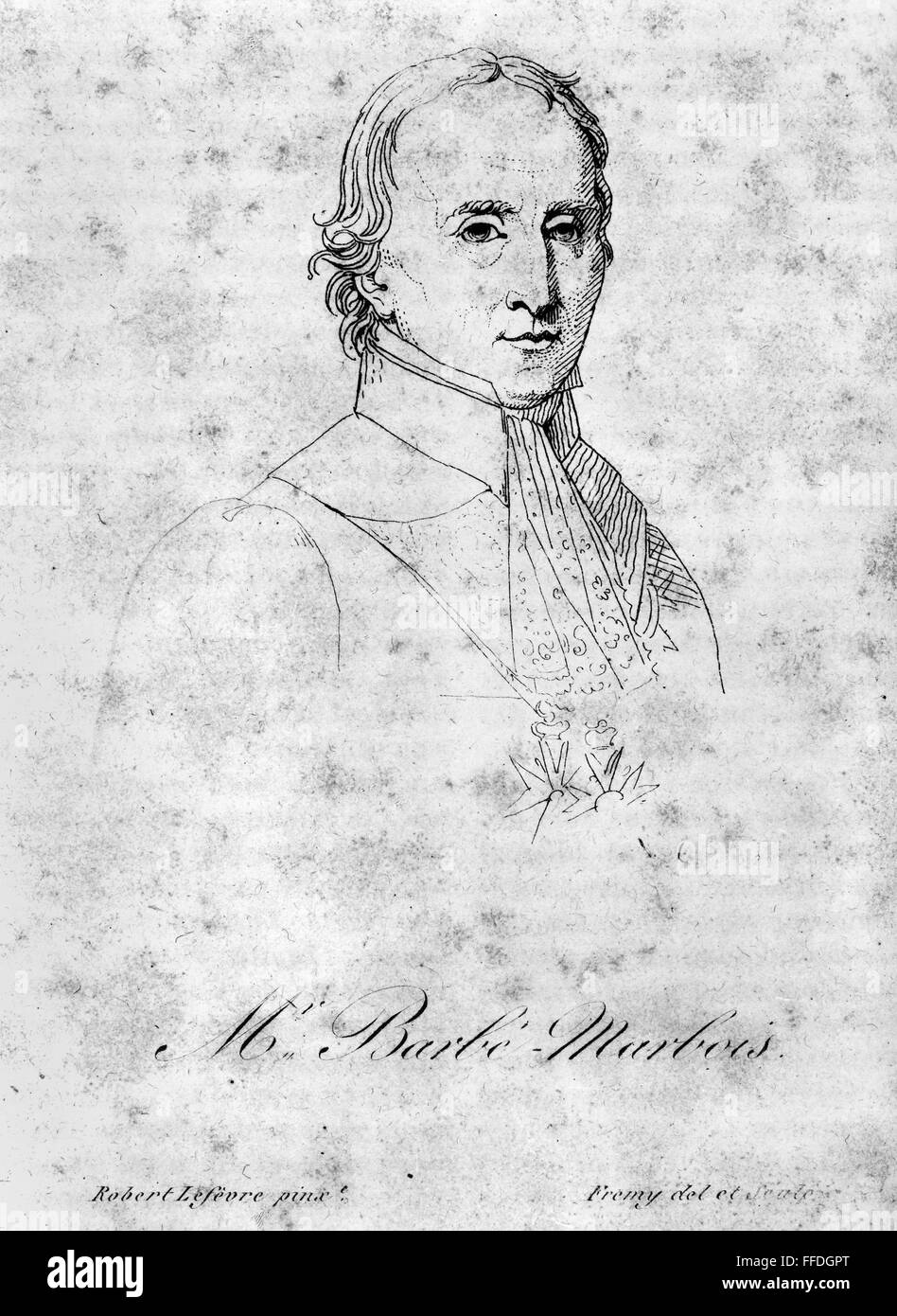 FRAN╟OIS BARB╔-MARBOIS /n(1745-1837). French statesman and diplomat ...