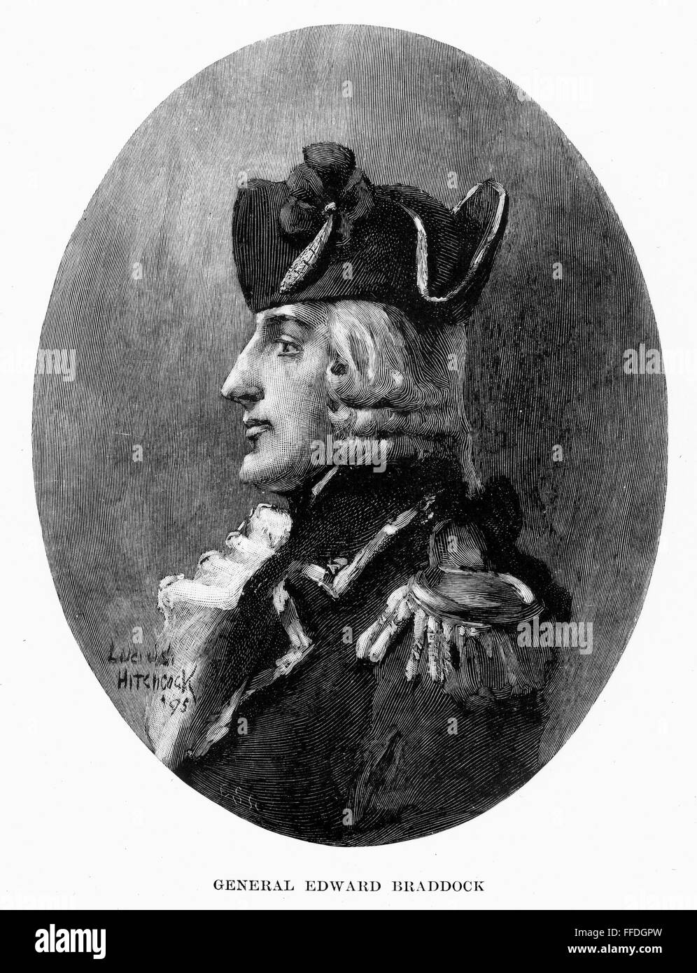 EDWARD BRADDOCK /n(1696-1755). British officer in the French and Indian ...