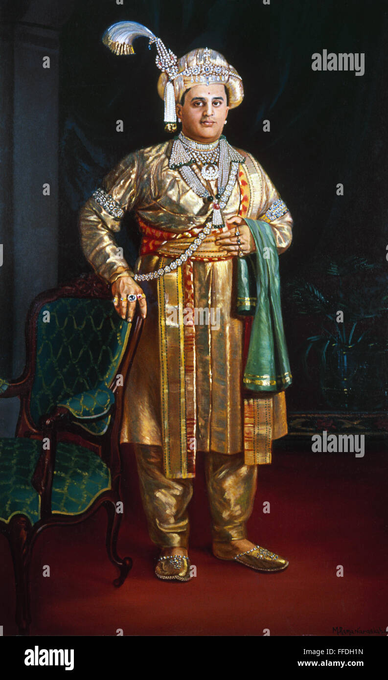 JAYACHAMARAJA WADIYAR /n(1919-1974). Nephew of Krishnaraja and the last ...