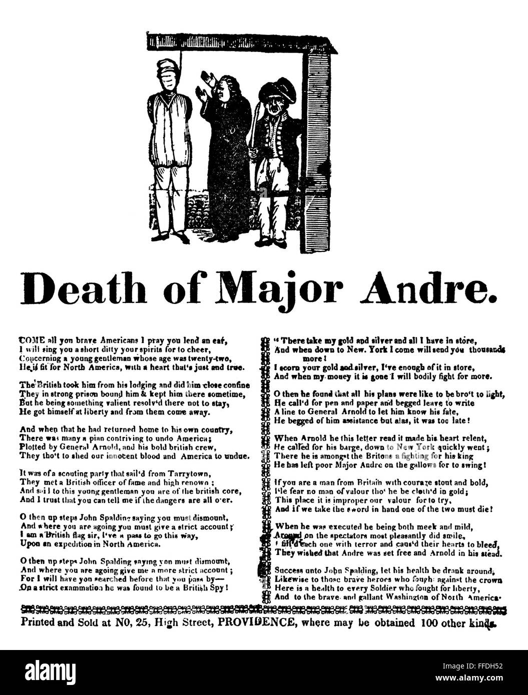 JOHN ANDRE (1751-1780). /nEnglish soldier and spy during the American ...
