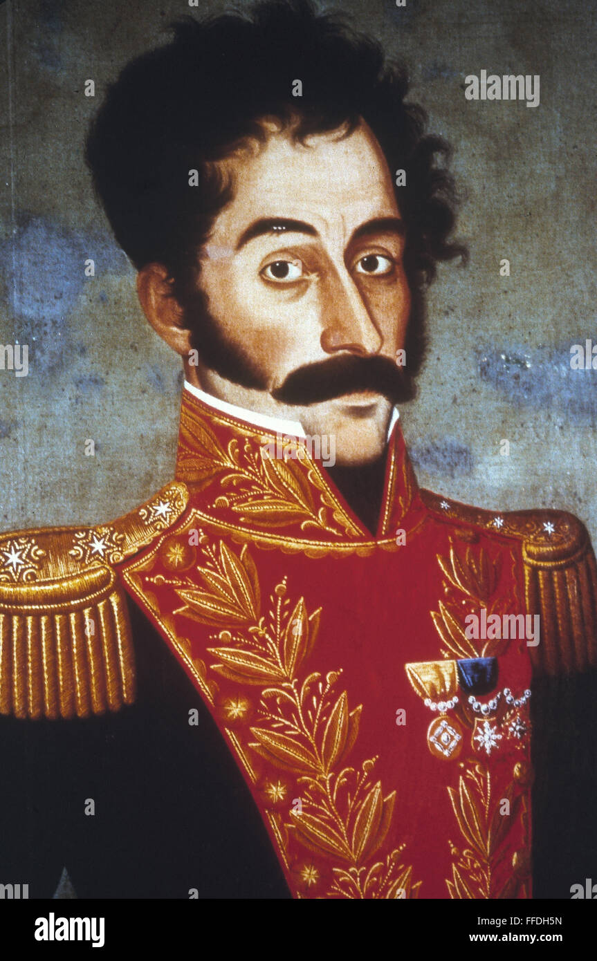 Simon bolivar painting High Resolution Stock Photography and Images - Alamy