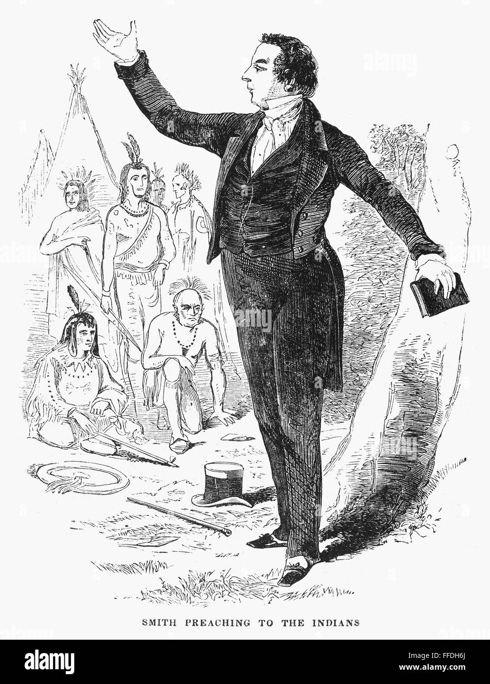 JOSEPH SMITH (1805-1844). /nAmerican founder of the Mormon church ...