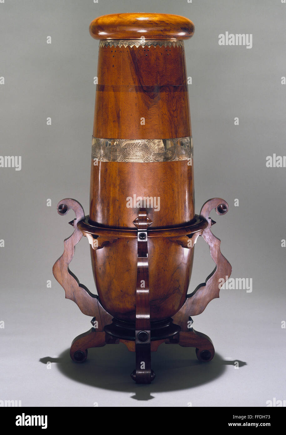 HAWAII: SACRED CONTAINER. /nKoa wood container holding the sacred home ...