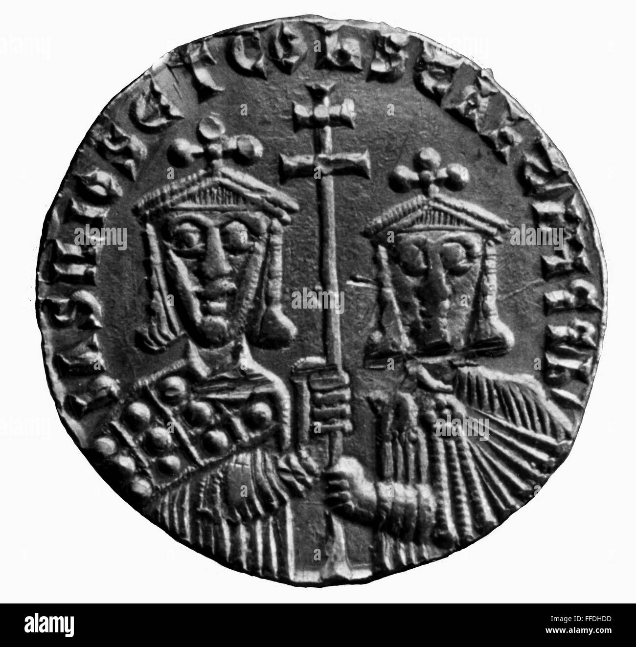 BASIL I (c811-886 A.D.). /nCalled 'Basil the Macedonian.' Byzantine ...