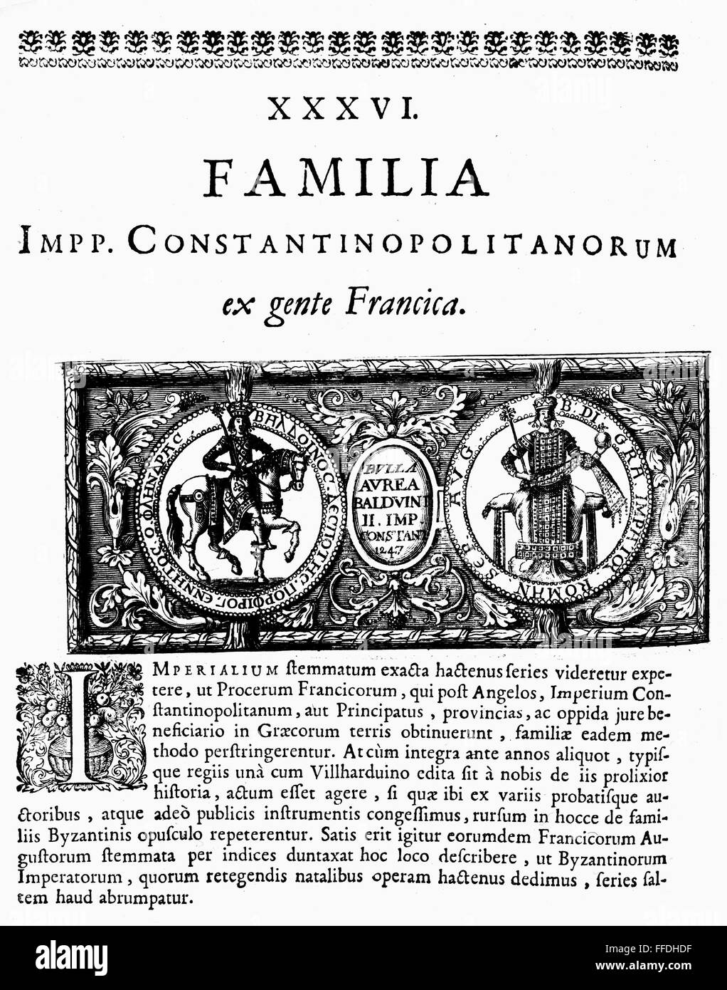 BALDWIN II (1217-1273). /nLast emperor of the Latin Empire of ...