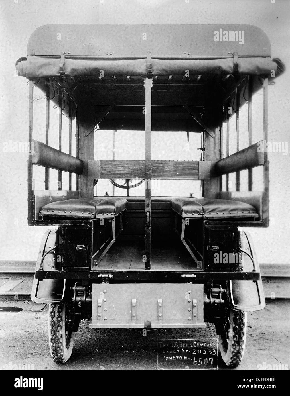 WW I: RED CROSS AMBULANCE. /nAmbulance used by the American Red Cross ...