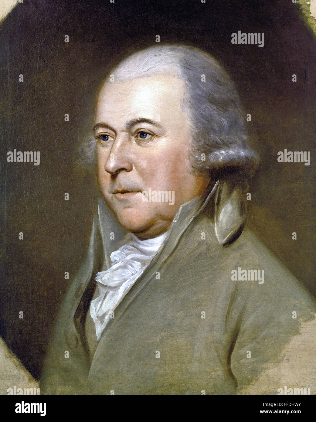 JOHN ADAMS (1735-1826). /nSecond President of the United States ...