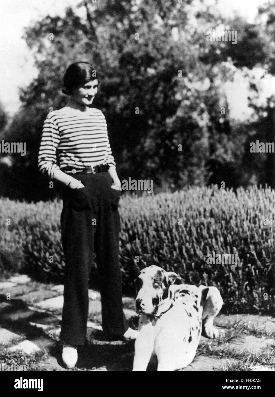 GABRIELLE 'COCO' CHANEL /n(1883-1971). French fashion designer ...