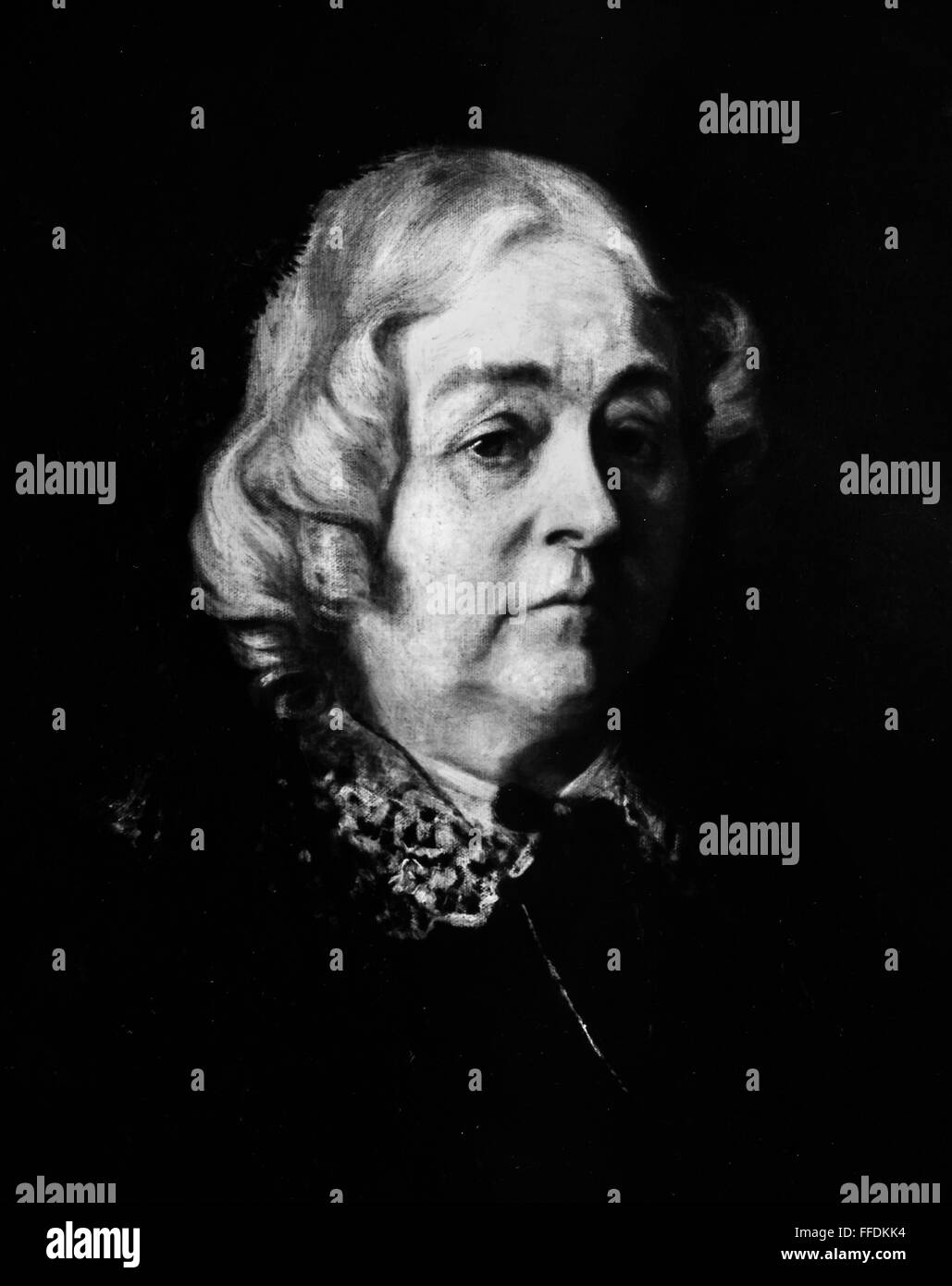 ELIZABETH PALMER PEABODY/n(1804-1894). American educator. Oil on canvas ...