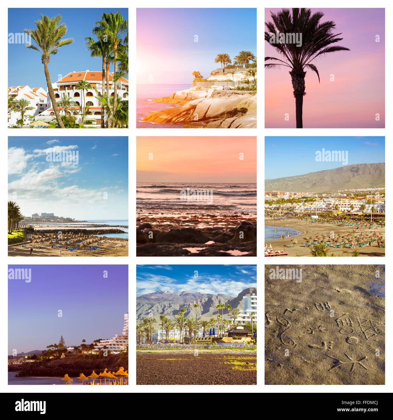 Collage with sun hi-res stock photography and images - Alamy