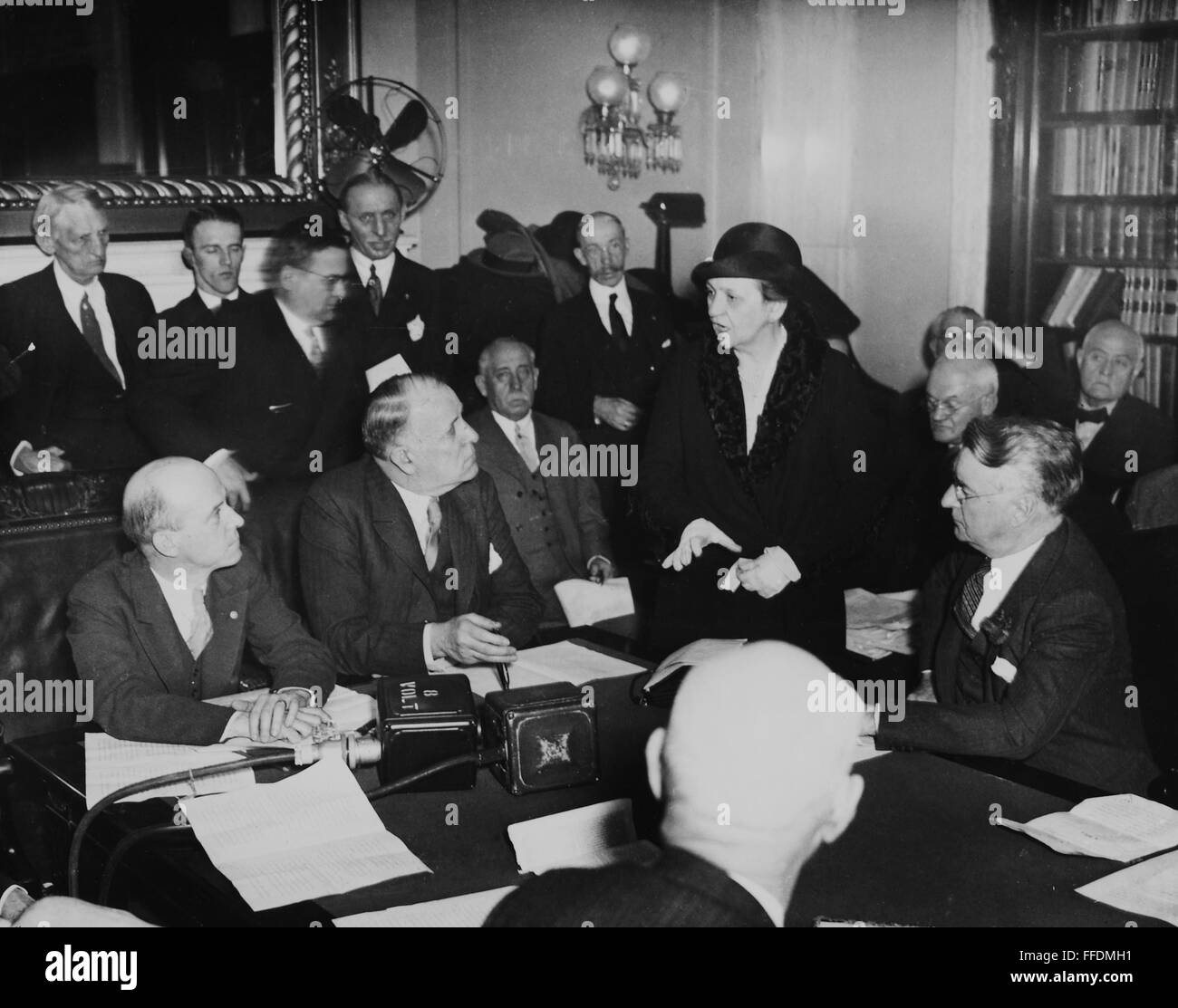 FRANCES PERKINS (1882-1965)./nAmerican politician and Secretary of ...