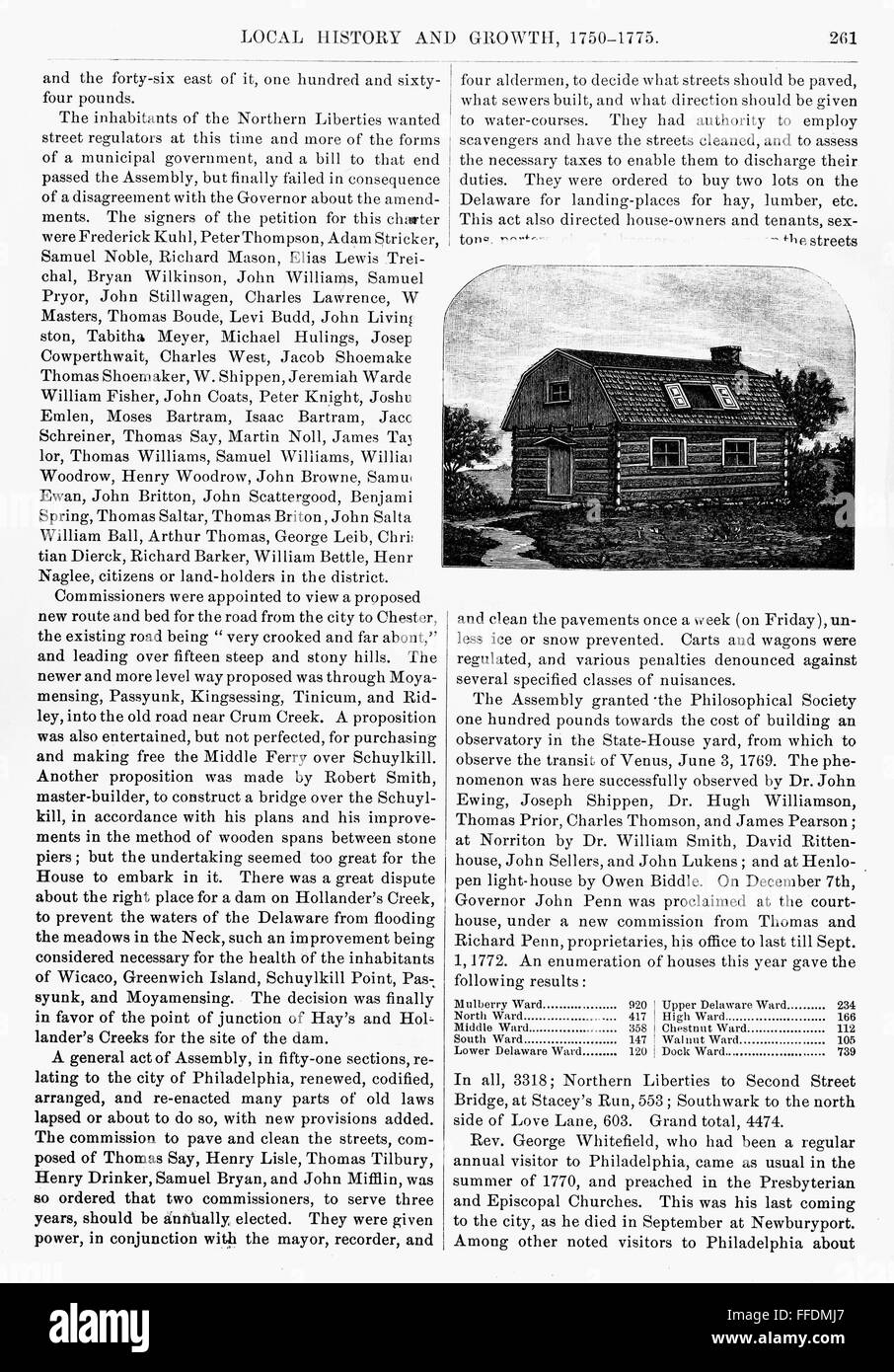 DAVID RITTENHOUSE/n(1732-1796). American astronomer. Rittenhouse's ...