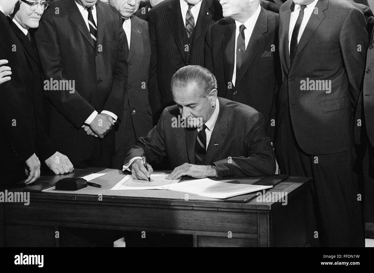 LYNDON BAINES JOHNSON/n(1908-1973). 36th President of the United States ...