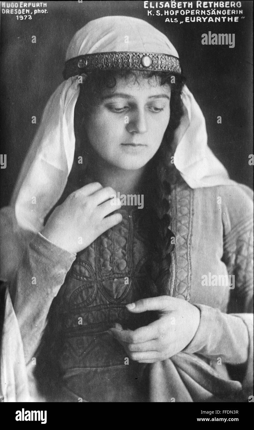 ELISABETH RETHBERG /n(1894-1976). German soprano opera singer. In a ...
