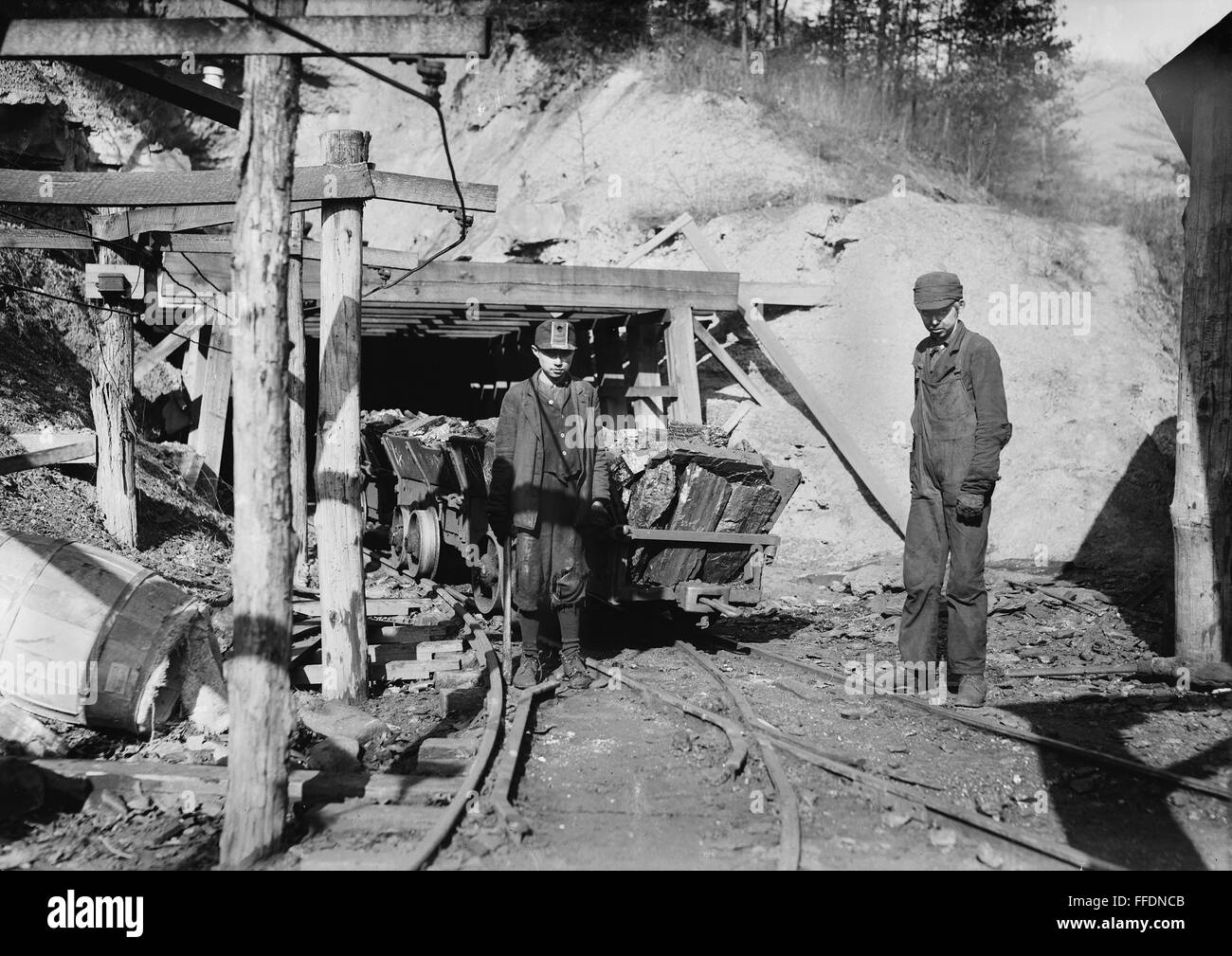 HINE: CHILD LABOR, 1910. /nA boy about 12 or 13 years old working as a ...