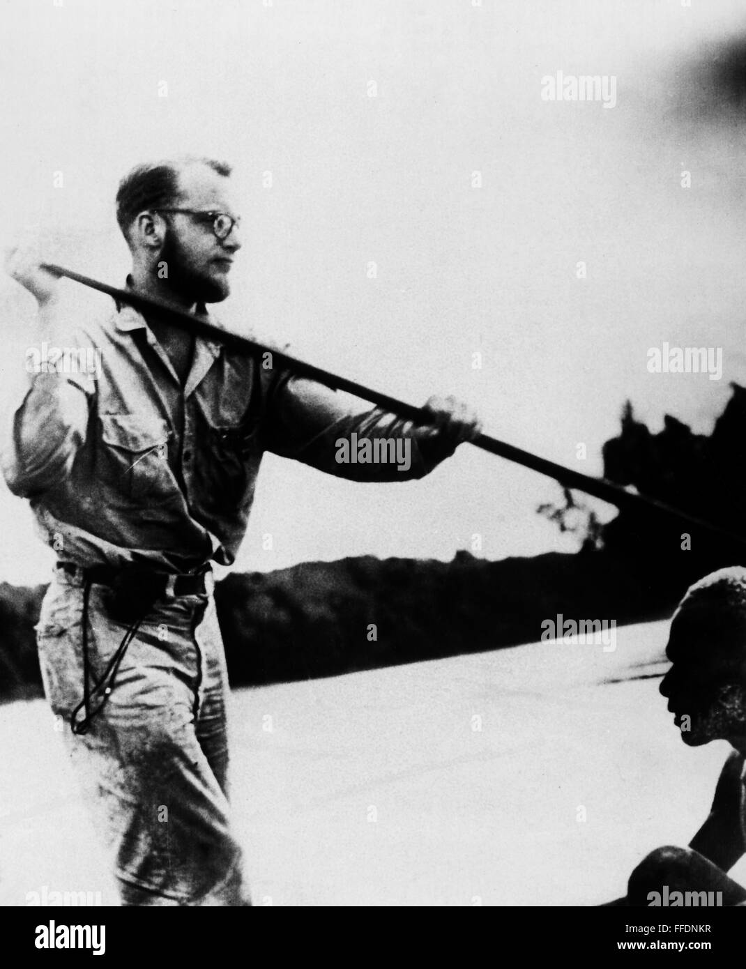 MICHAEL ROCKEFELLER (1938-1961). /nAmerican anthropologist. Rockefeller ...