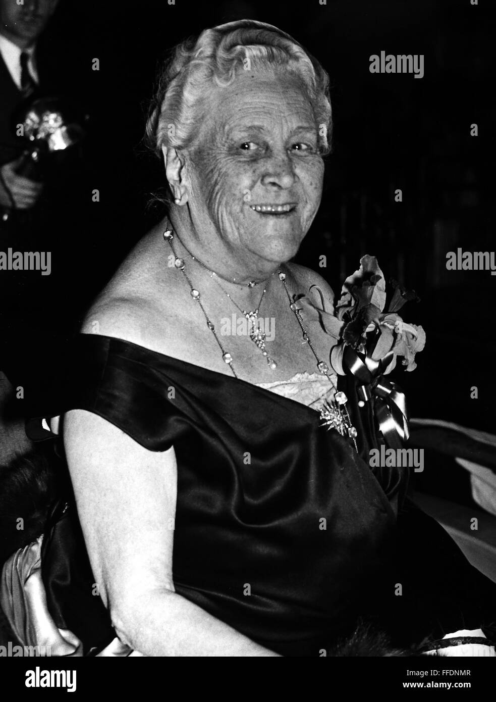 SARA DELANO ROOSEVELT (1854-1941). /nMother of President Franklin Delano Roosevelt. Photographed ...