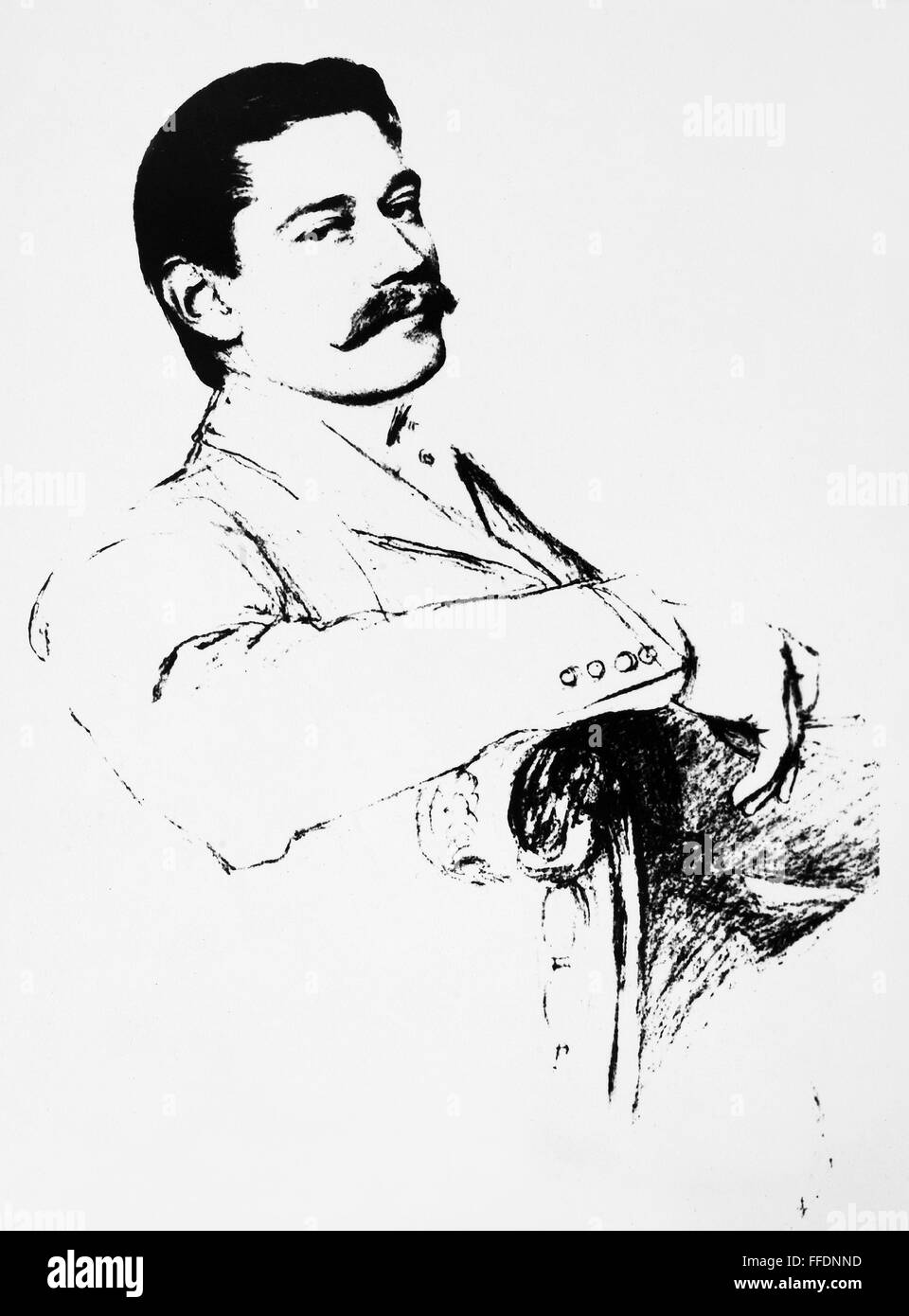 LOUIS FRANCOIS CARTIER /n(1819-1904). French jeweler. Drawing, c1848 ...