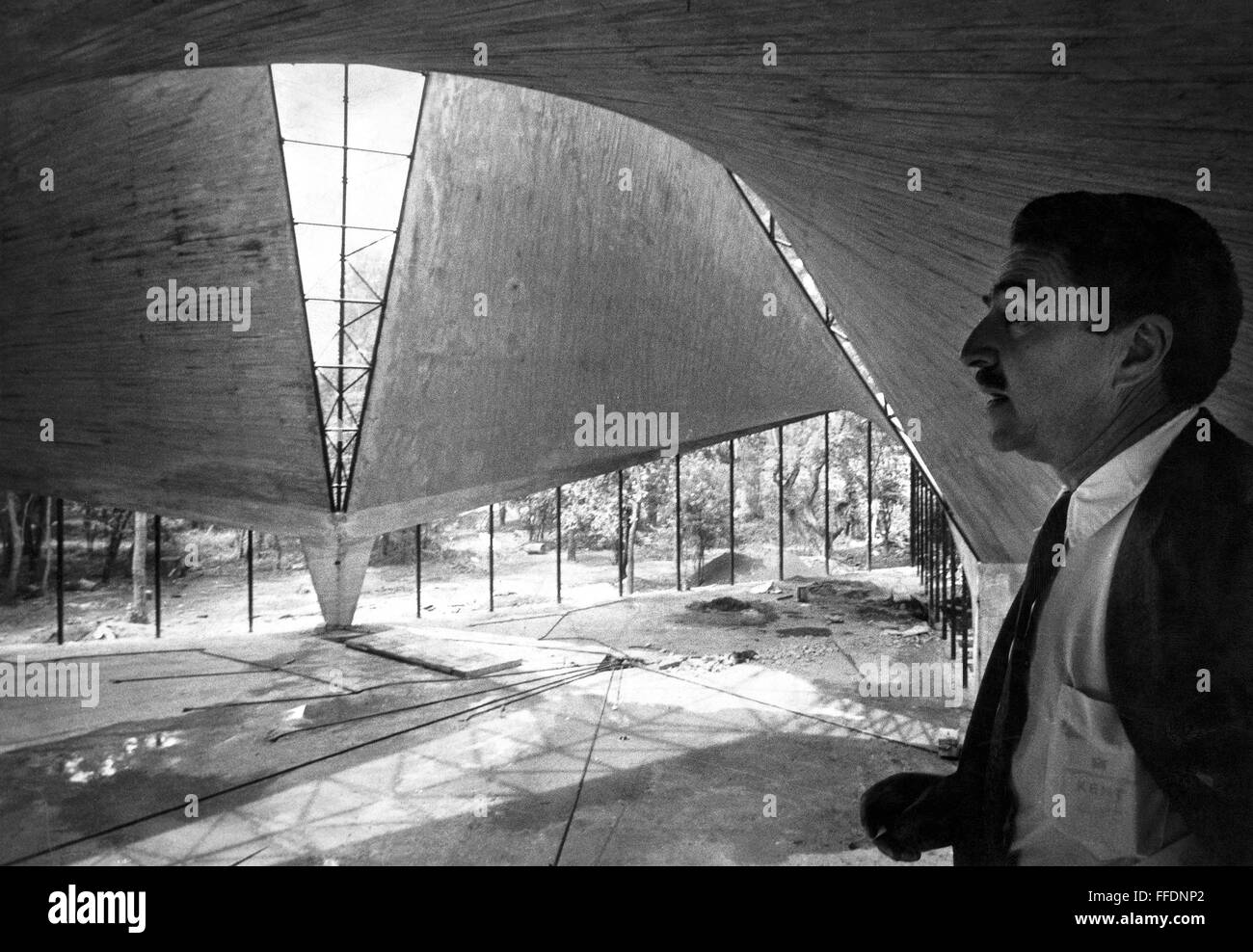 FELIX CANDELA (1910-1997). /nSpanish born Mexican architect and ...