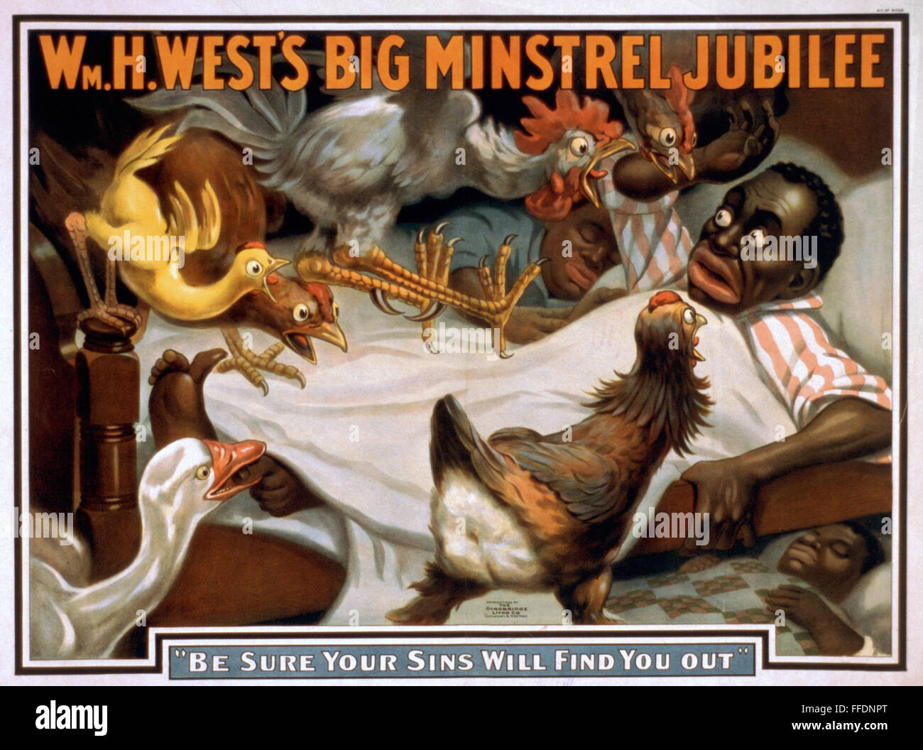 William wests big minstrel jubilee hi-res stock photography and images ...