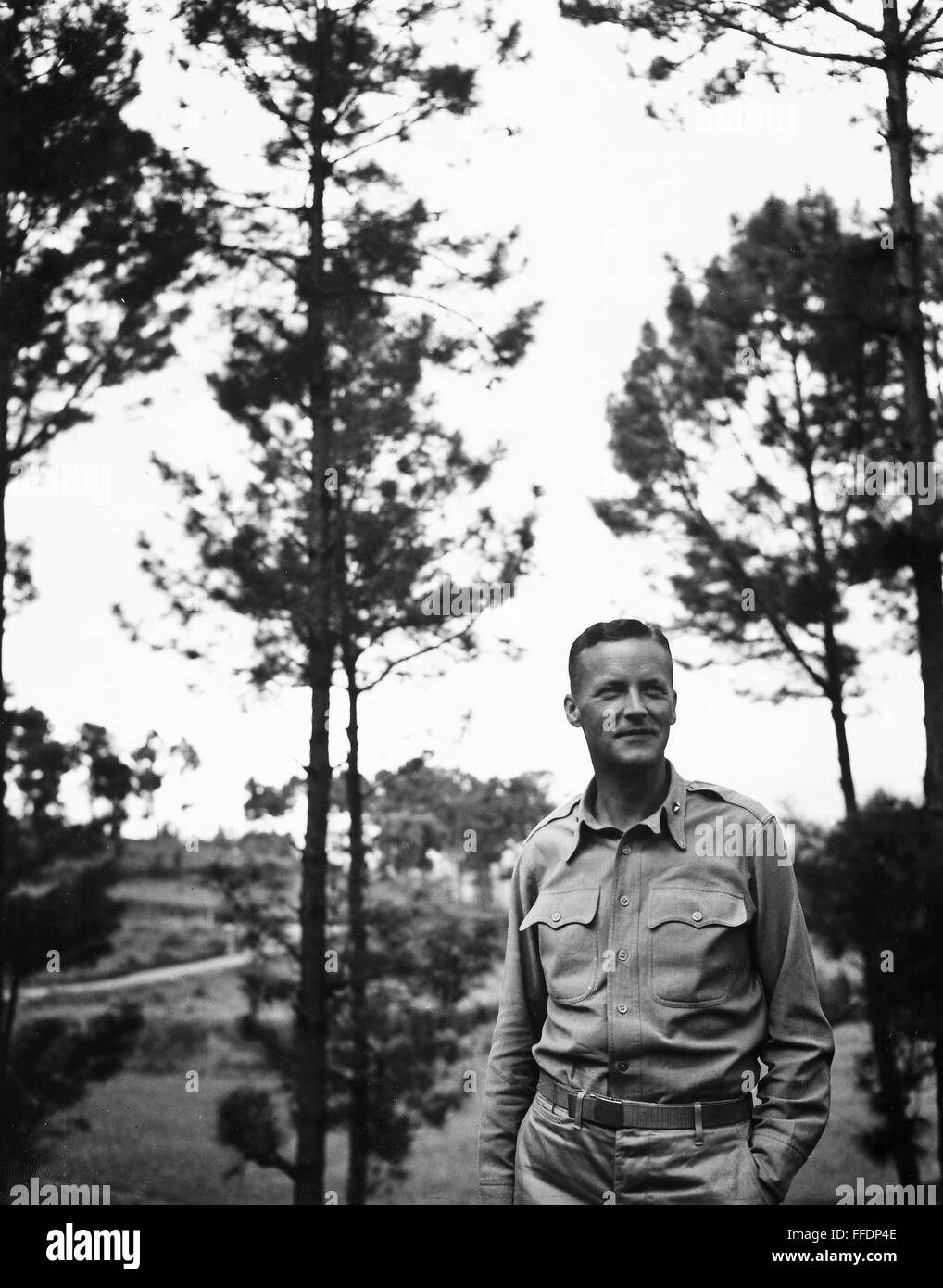 FRANK DORN (1901-1981). /nAmerican army officer. Brigadier General Dorn ...