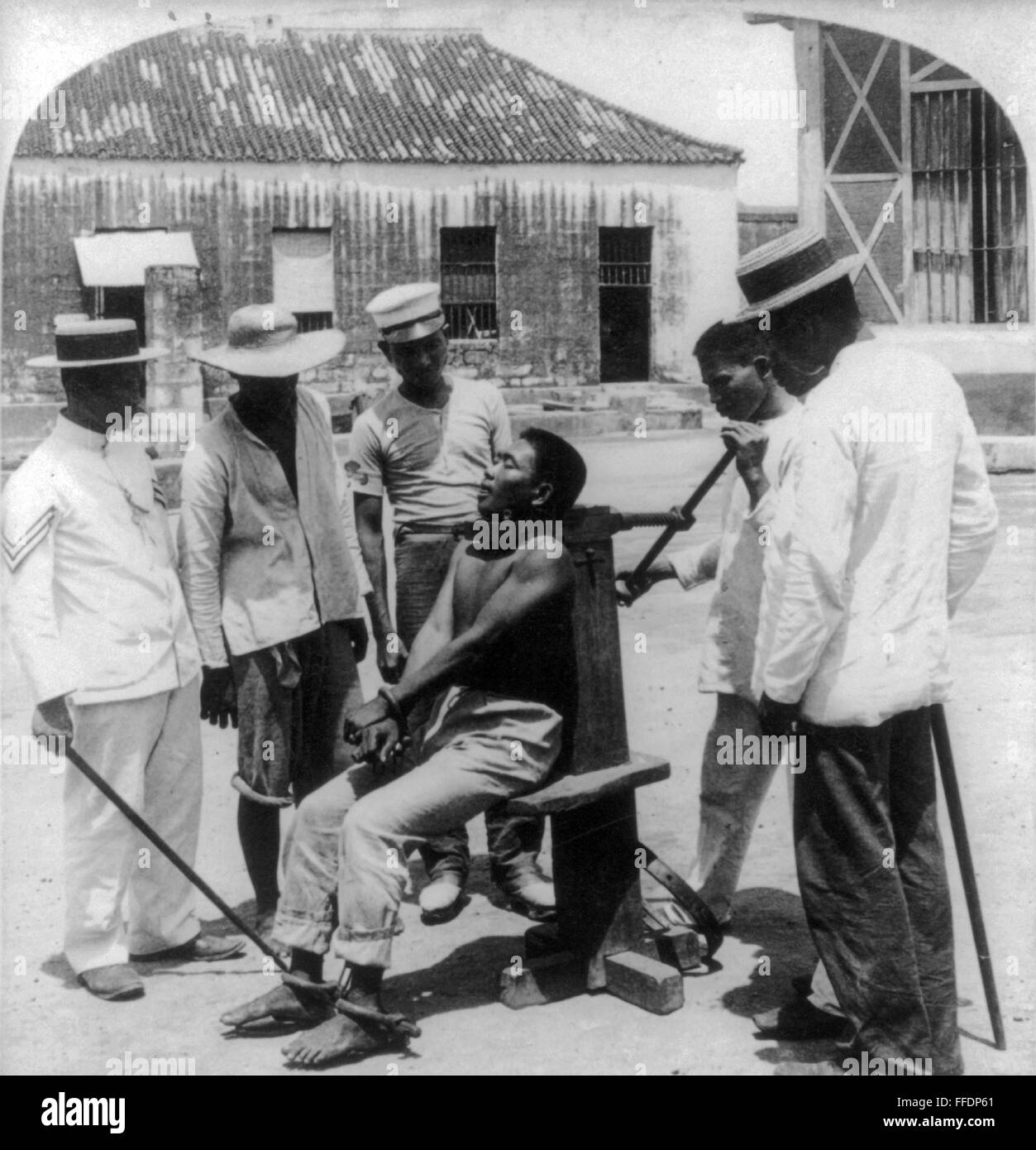 MANILA: EXECUTION, c1901. /n'Paying the death penalty for crime ...