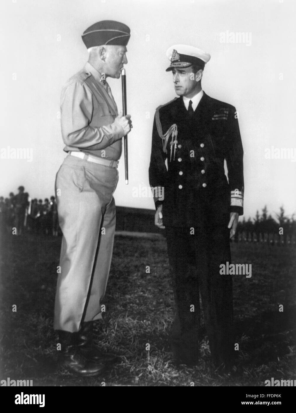 PATTON & MOUNTBATTEN, 1943. /nMajor General George Smith Patton ...