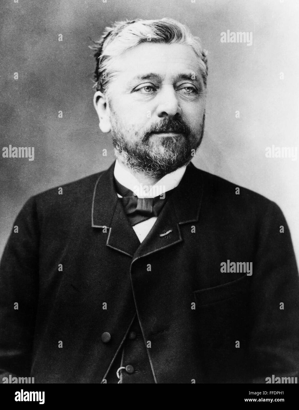 ALEXANDRE-GUSTAVE EIFFEL /n(1832-1923). French engineer. Undated ...