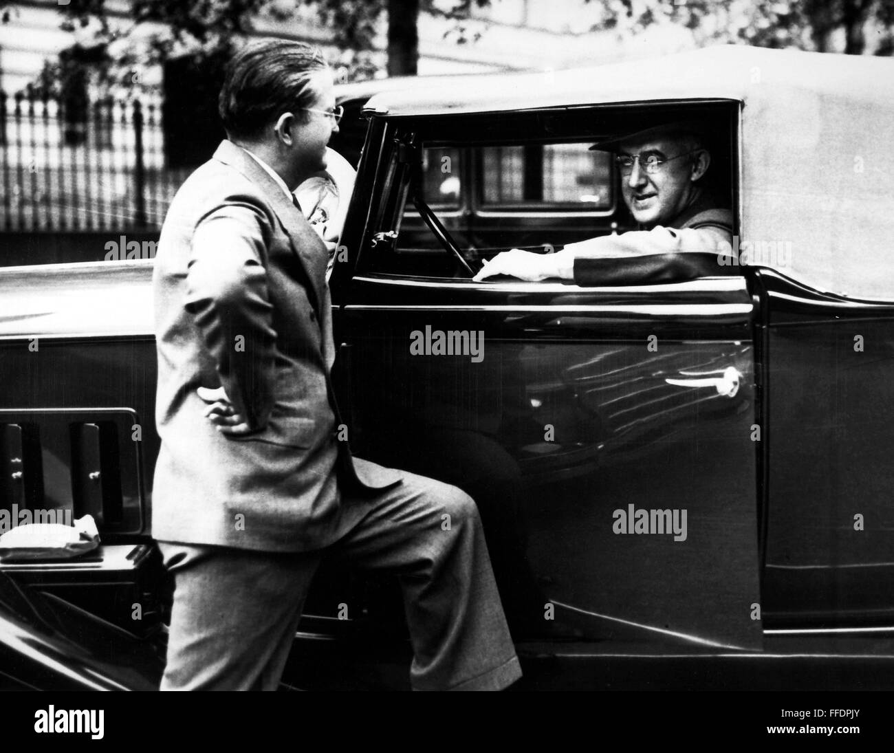 RAYMOND MOLEY (1886-1975)./nAmerican journalist and educator. Moley (in ...