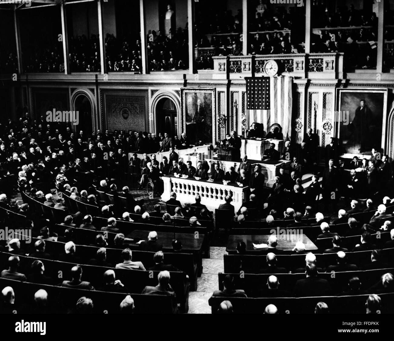 FRANKLIN DELANO ROOSEVELT/n(1882-1945). 32nd President of the United ...