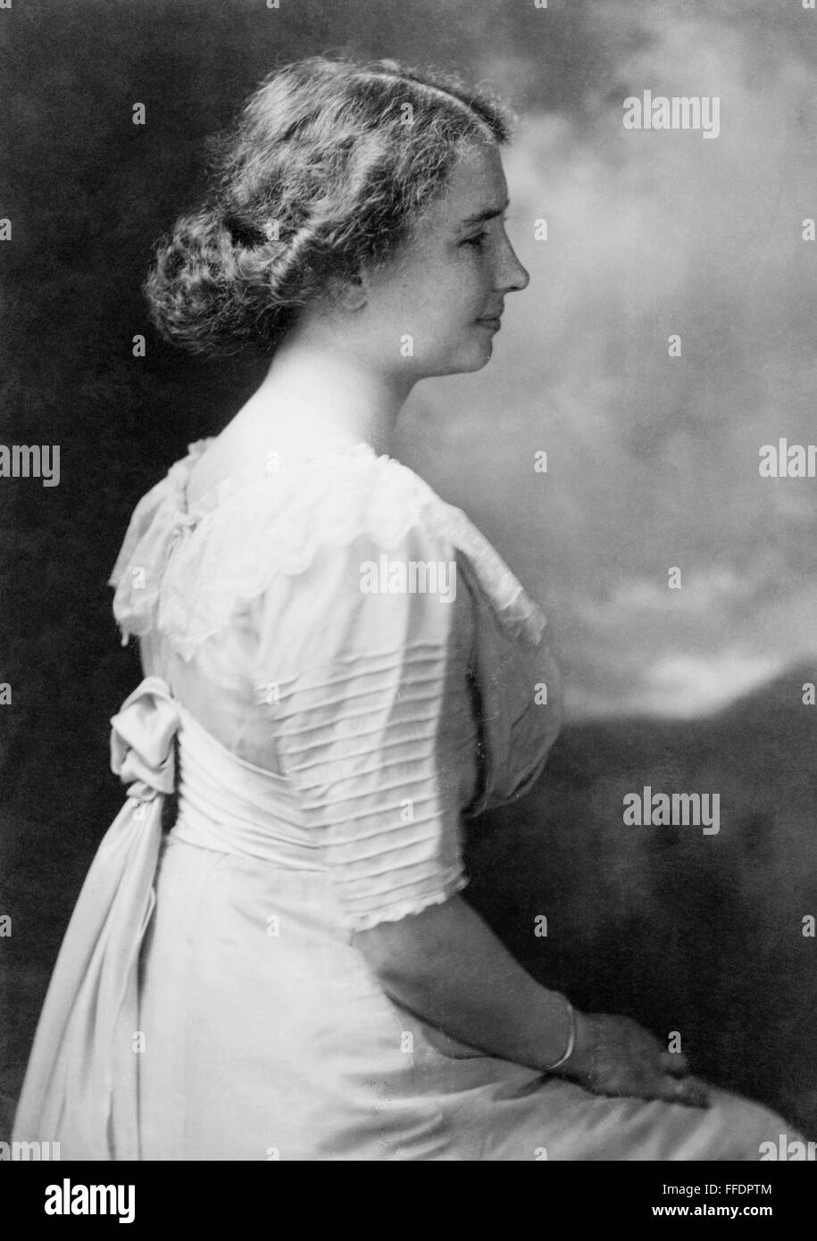 HELEN ADAMS KELLER /n(1880-1968). American writer and lecturer ...