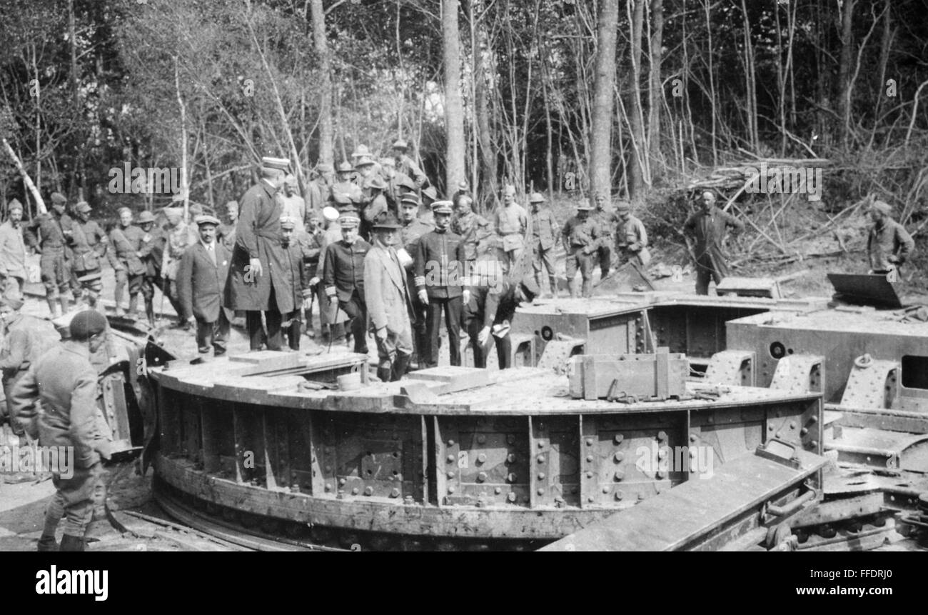 WORLD WAR I: BIG BERTHA. /nAssistant Secretary of the Navy Franklin D ...