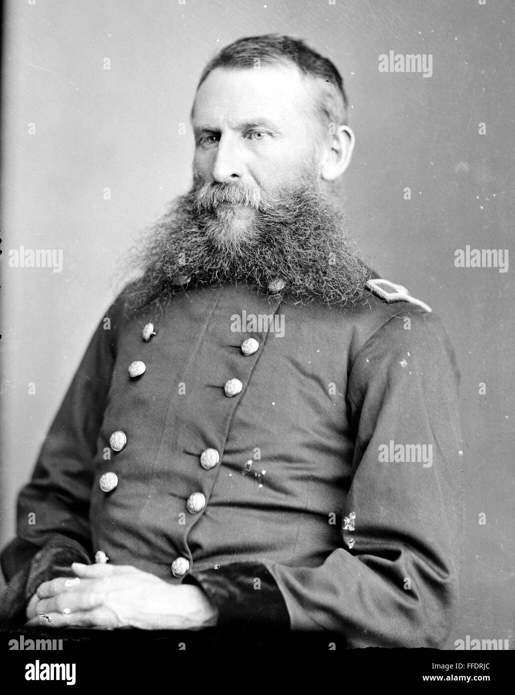 GEORGE CROOK (1829-1890). /nAmerican army officer. Photograph, 1870s ...