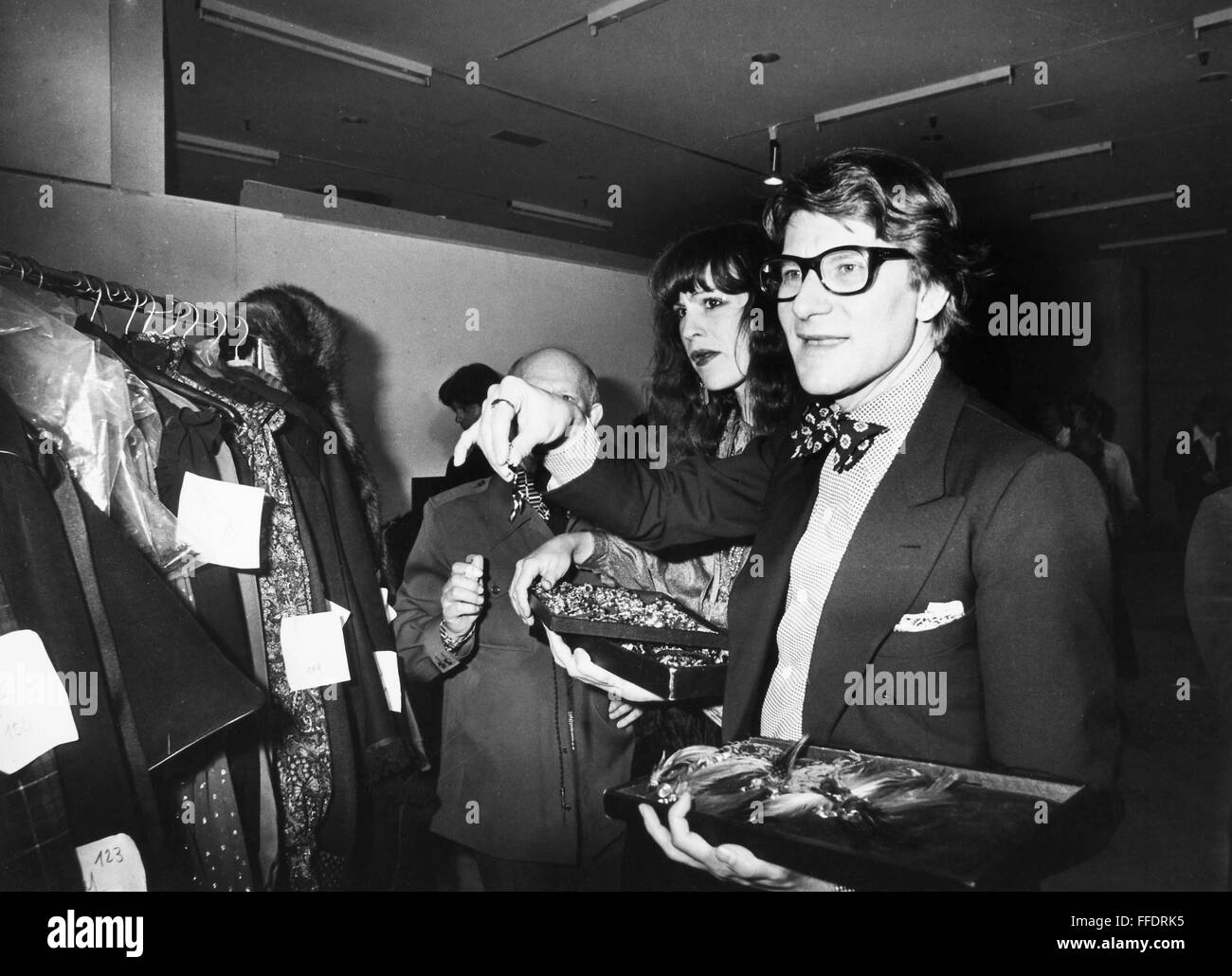 Saint laurent fashion hi-res stock photography and images - Alamy